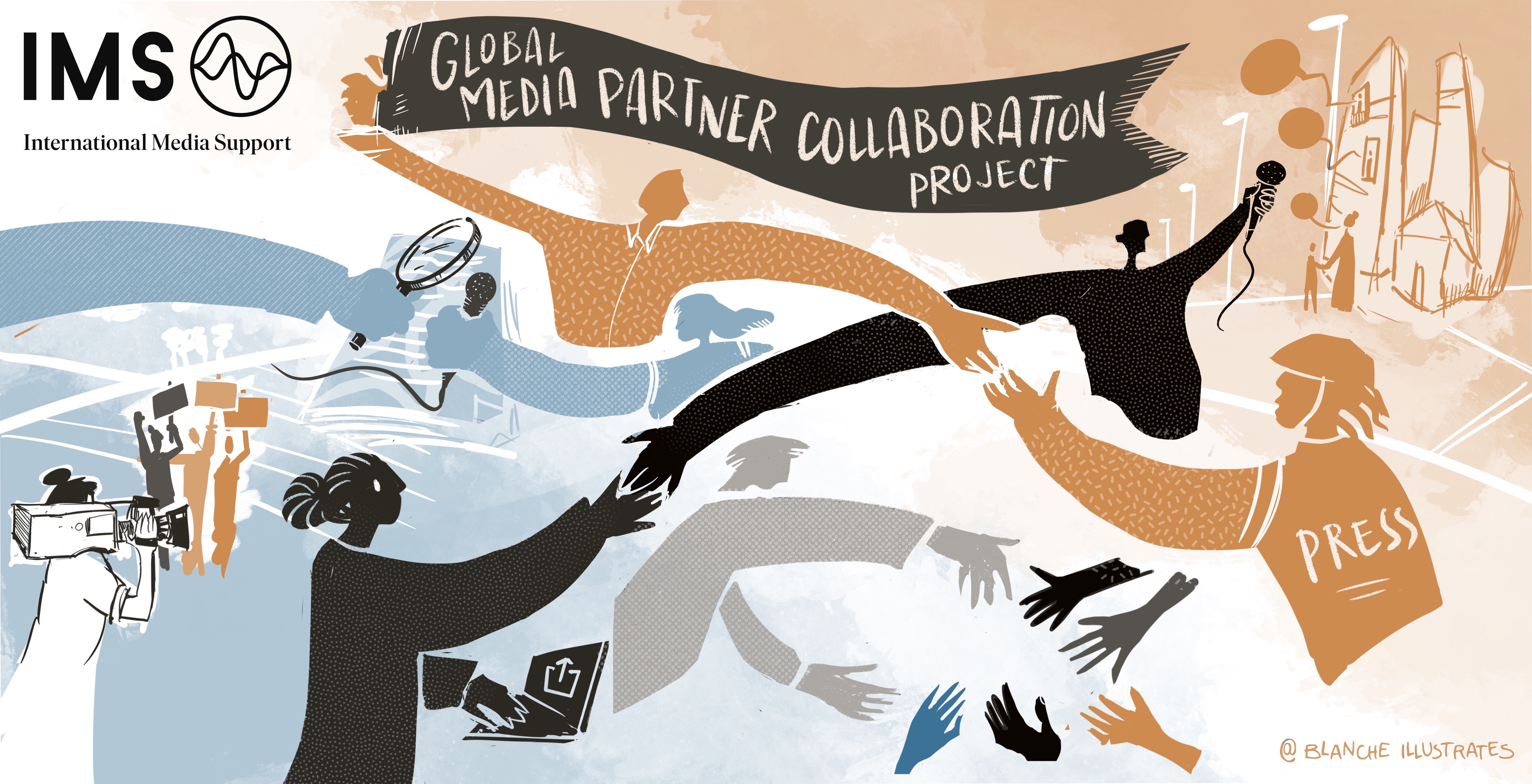 Pre & Post Event Graphics – Blanche illustrates